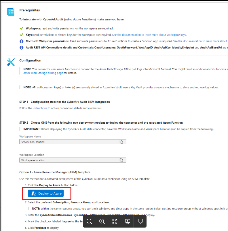 Identity Audit - How To configure CyberArk Identity SIEM Integration with Microsoft Sentinel