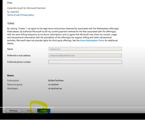 Identity Audit - How To configure CyberArk Identity SIEM Integration with Microsoft Sentinel
