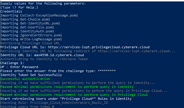 Shared Services - Identity Sync Roles with Privilege Cloud Vault Users