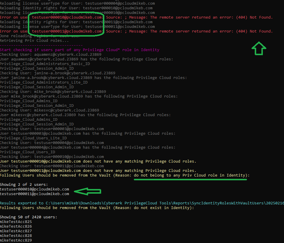 Shared Services - Identity Sync Roles with Privilege Cloud Vault Users