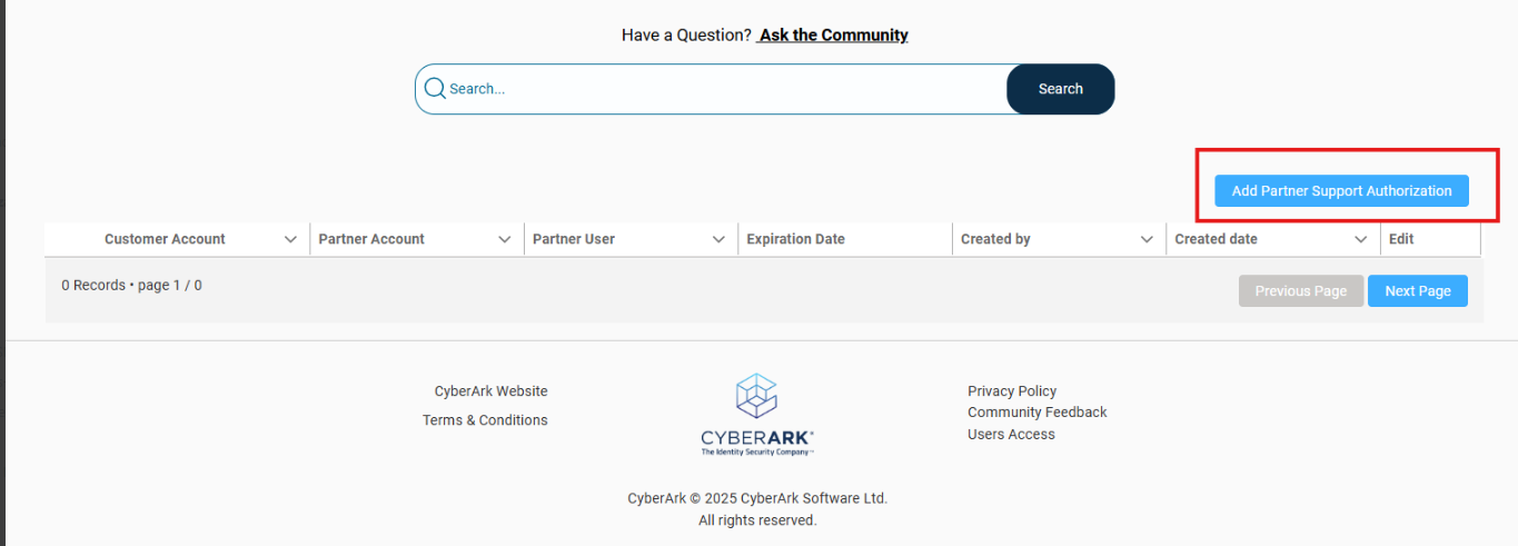Introducing Partner Support Authorization