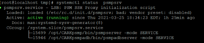 Create a PSMP monitoring service