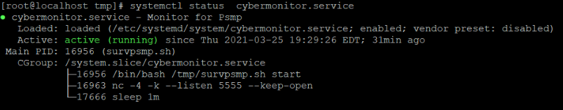 Create a PSMP monitoring service