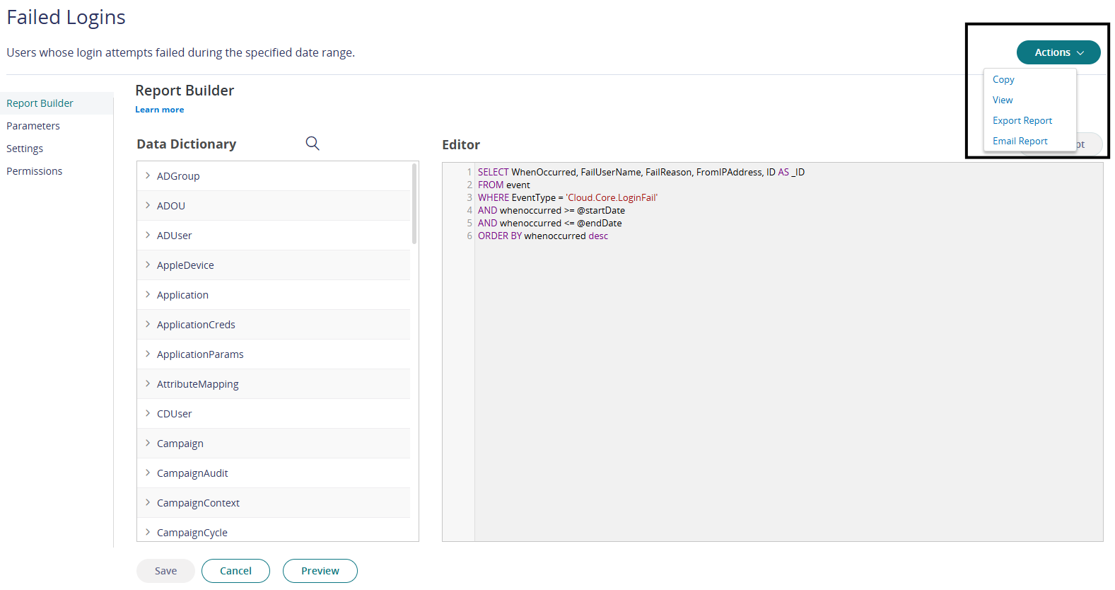 Leveraging Built-In Reports in the CyberArk Identity Administration Portal