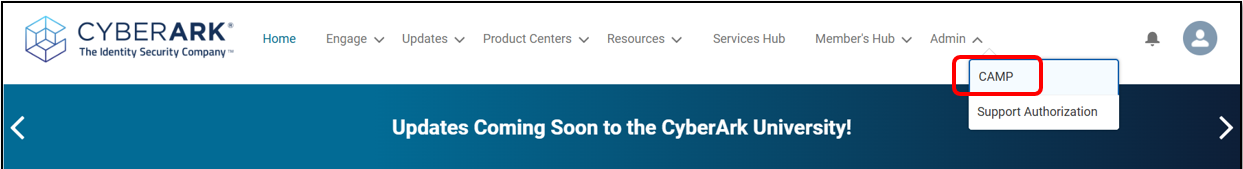Community Access Management Portal (CAMP) Admin Guide