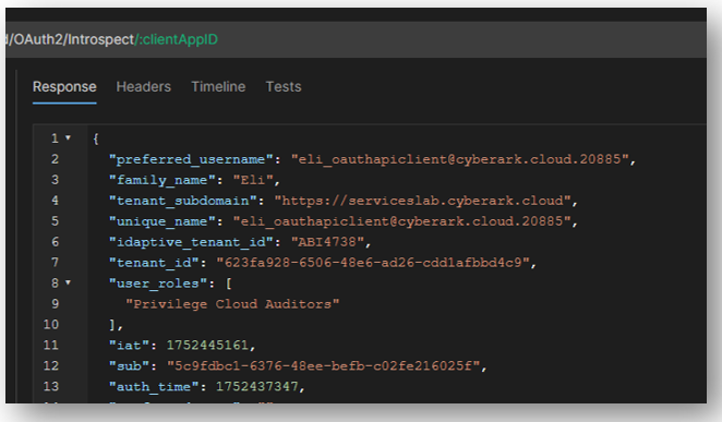 Securing REST API Automation with OAuth2 on the CyberArk Shared Services Platform: From ...