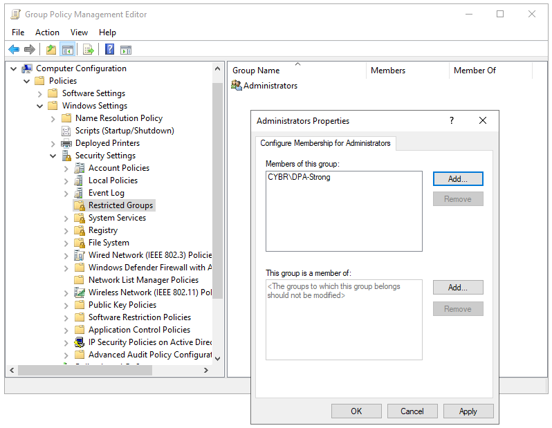 Best Practices for Securing Windows Domain Strong Accounts