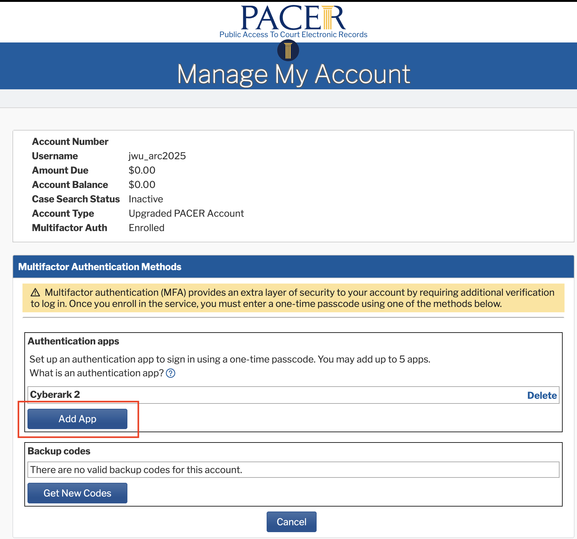 Using CyberArk Workforce Password Management to Meet New PACER MFA ...