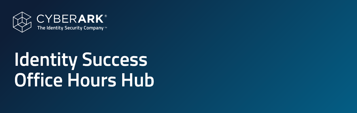 Identity Success Office Hours Hub
