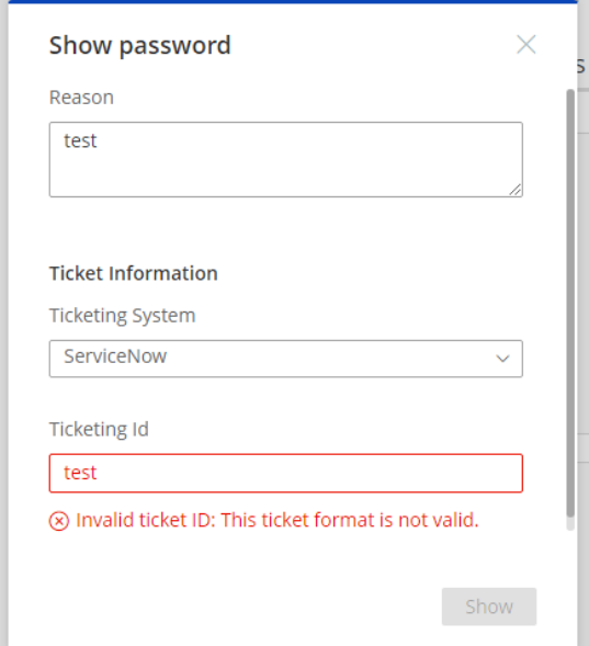 CyberArk Integration with ServiceNow Ticketing System Walkthrough
