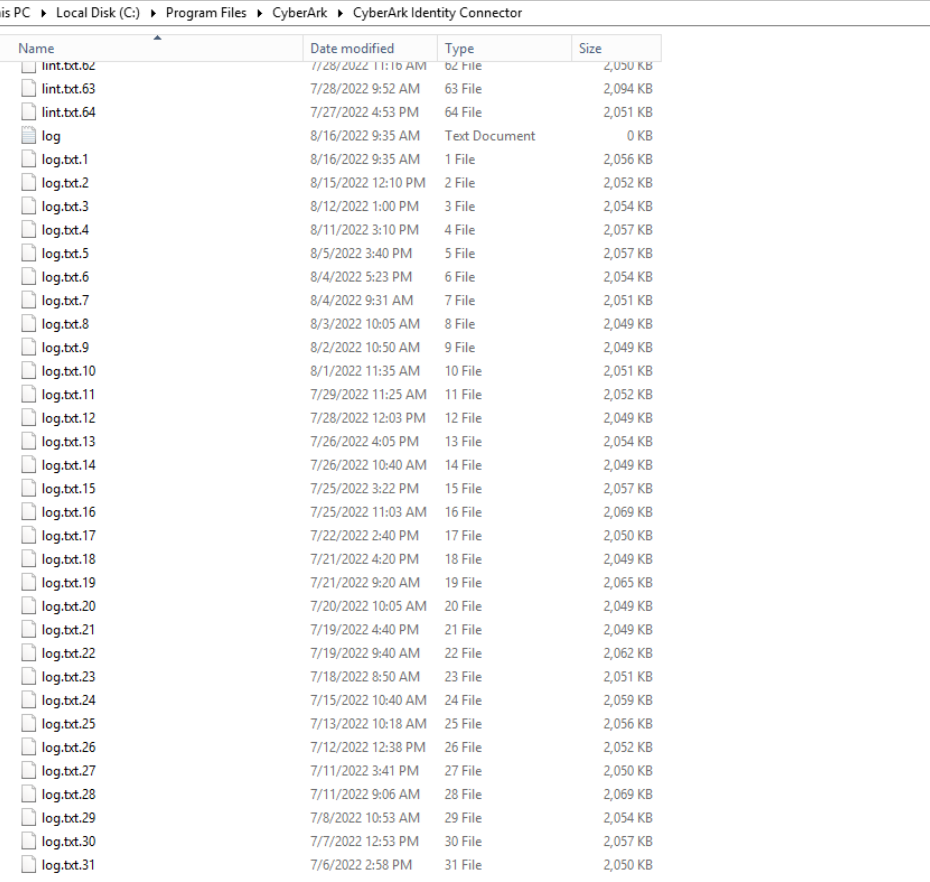CyberArk Identity: How to gather the Identity Connector logs for ...
