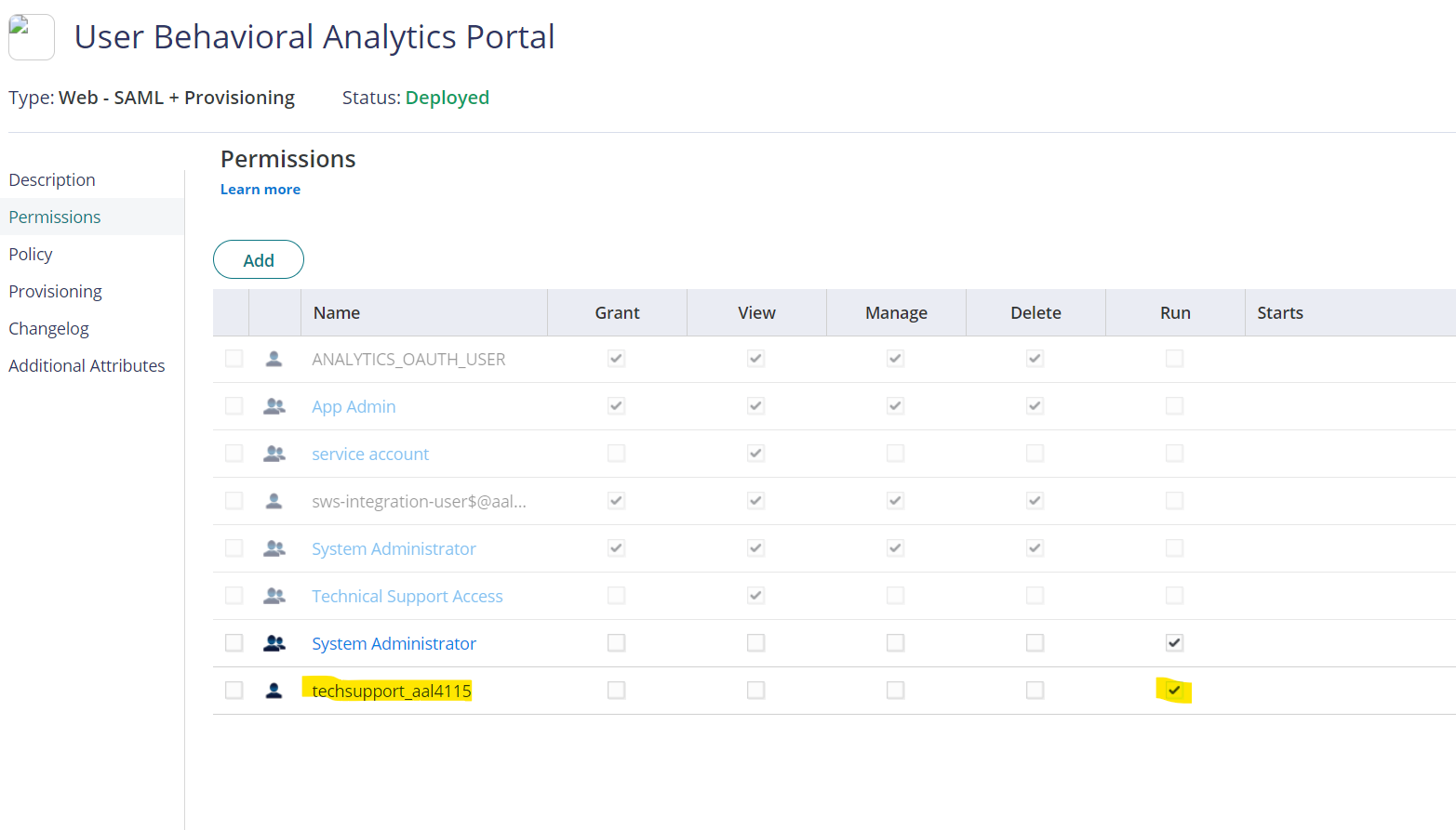 How to Allow CyberArk Identity Support Access to your UBA/ISI