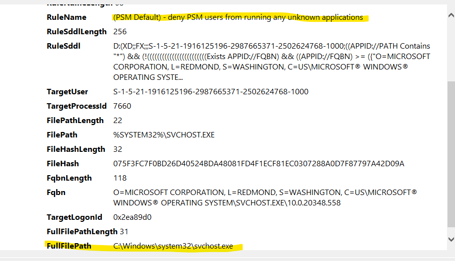 how to find what is blocked by Applocker and add it to rule manually and script