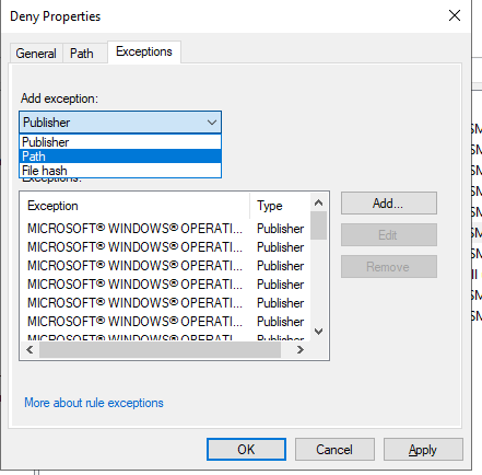 how to find what is blocked by Applocker and add it to rule manually and script