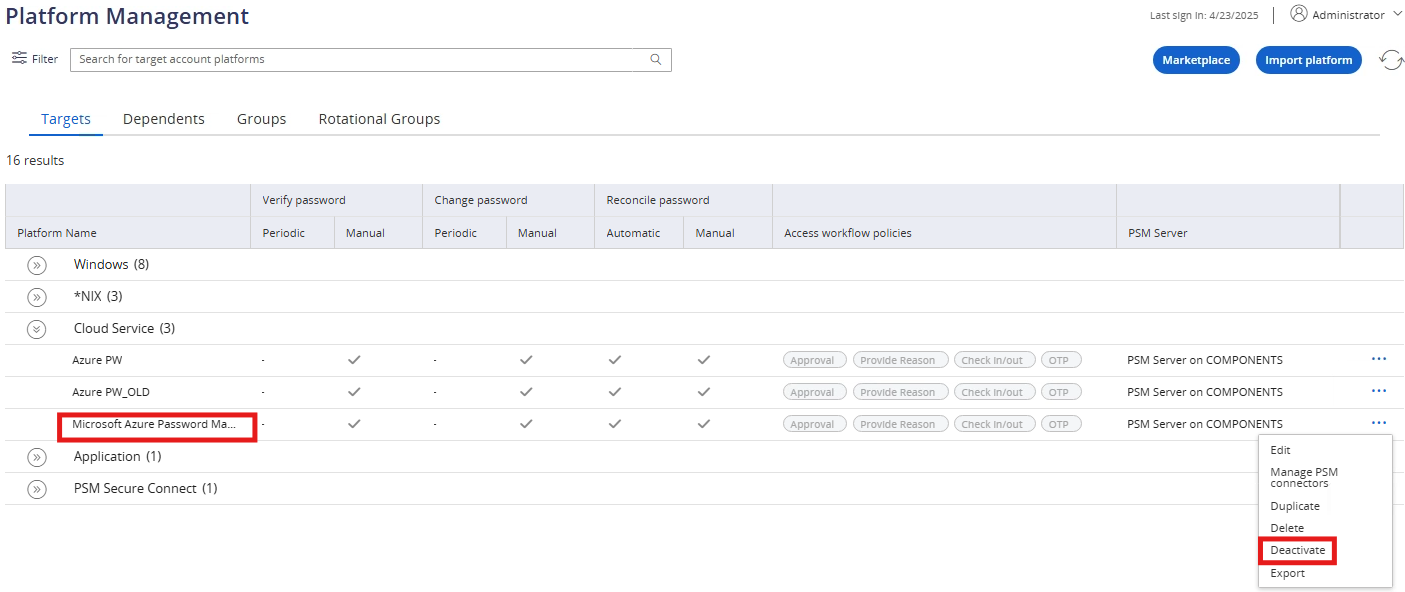 CPM- How to upgrade plugins and associated platforms.