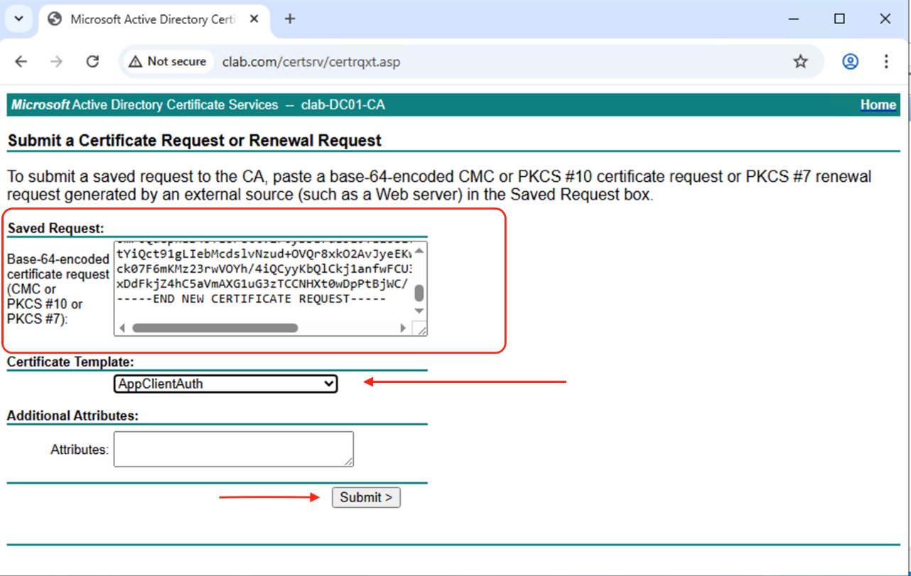 How To Setup CCP Client Certificate Authorization