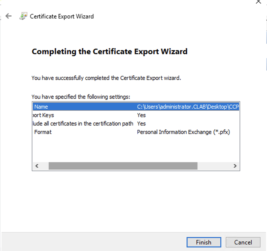How To Setup CCP Client Certificate Authorization