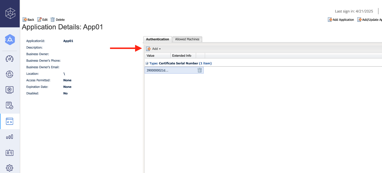How To Setup CCP Client Certificate Authorization