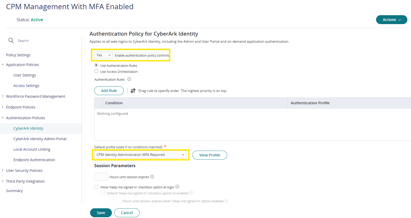 CPM- How to create the necessary Identity Administration authentication ...