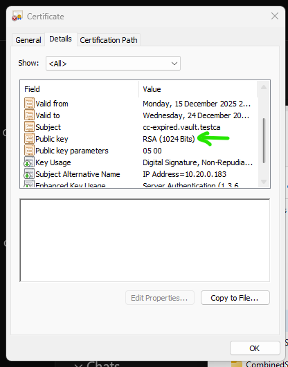 How to Identify if Your CyberArk Vault Is Using 1024 bit Cryptography